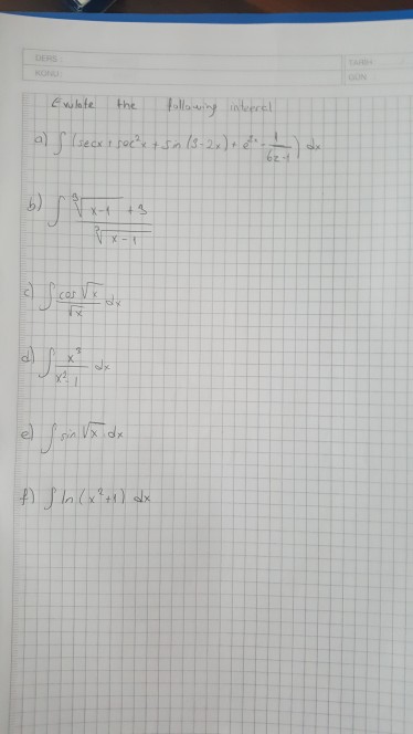 Solved DERS b) cor f) | Chegg.com