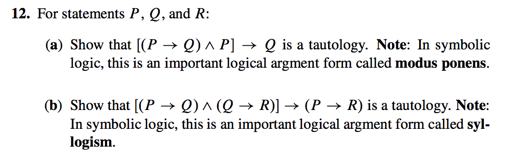 Solved For statements P, Q, and R: Show that [(P rightarrow | Chegg.com