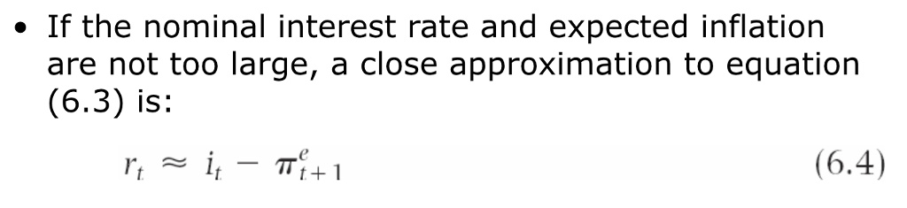 Solved i) Compute the real interest rate on a risk free bond | Chegg.com