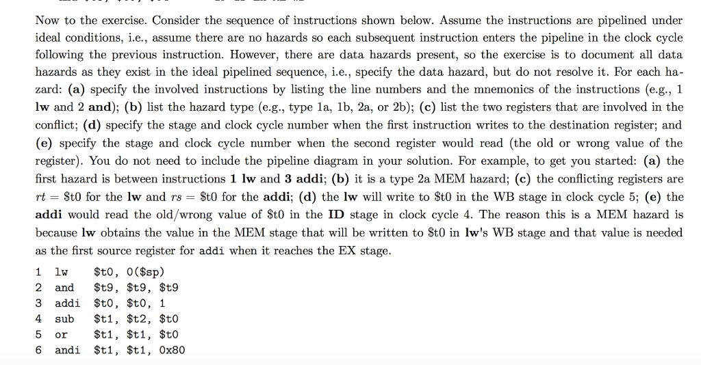 Solved Now to the exercise. Consider the sequence of | Chegg.com