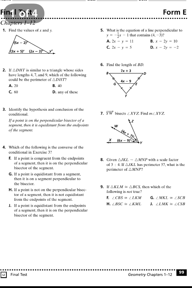 Solved Use the figure below for Exercises 32-34. Find m 2 | Chegg.com