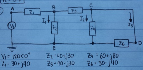 Solved Using nodal analysis or loop equations find VA, VB, | Chegg.com
