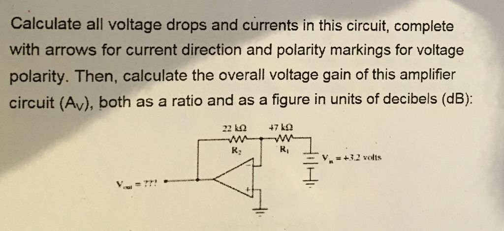 Solved Calculate all voltage drops and currents in this | Chegg.com