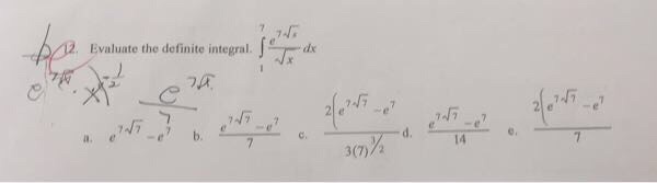 Solved Evaluate the definite integral. | Chegg.com