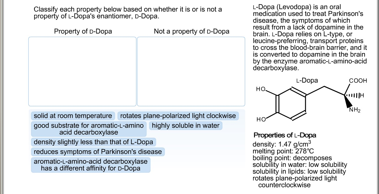 Solved Classify each property below based on whether it is | Chegg.com