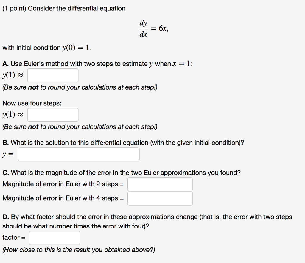 Solved Consider The Differential Equation Dy dx 6x With Chegg solved-consider-the-differential-equation-dy-dx-6x-with-chegg