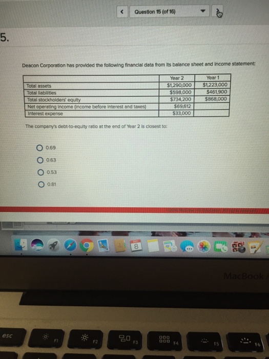 Solved Deacon Corporation has provided the following | Chegg.com Solved Deacon Corporation has provided the following | Chegg.com