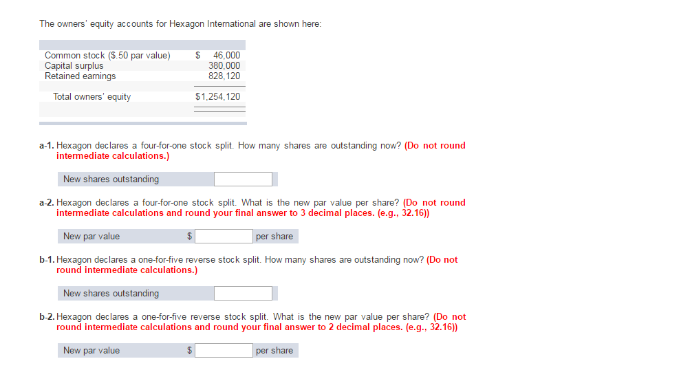 Solved The owners' equity accounts for Hexagon International | Chegg.com