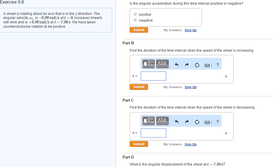 Solved A wheel is rotating about an axis that is in the | Chegg.com