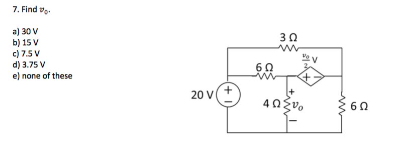 Solved 5. Find Rth with respect to terminals a and b. 2Ω | Chegg.com