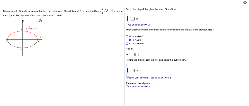 Solved Set up the integral that gives the area of the | Chegg.com