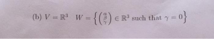Solved 1. (6 points) Subspaces 3, 3 A nonempty subset W of a | Chegg.com