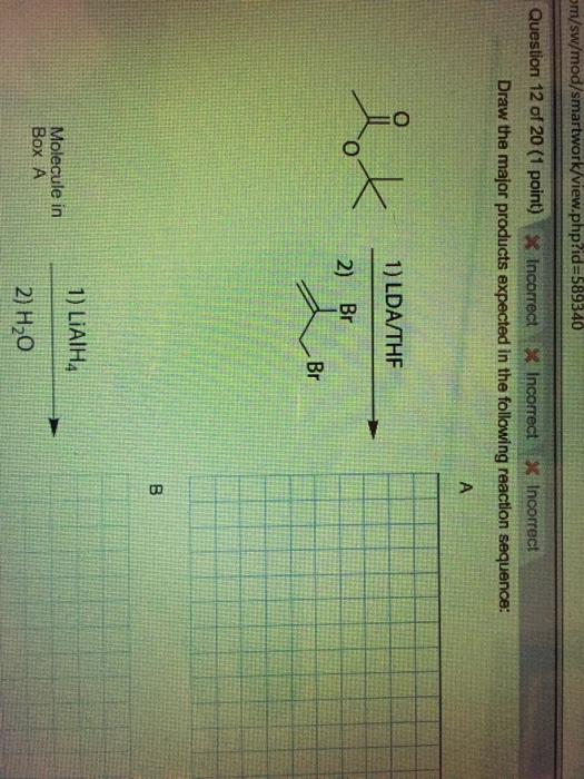 Solved Draw the major products expected in the following | Chegg.com