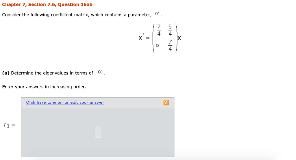 Solved Chapter 7, Section 7.6, Question 16ab Consider the | Chegg.com