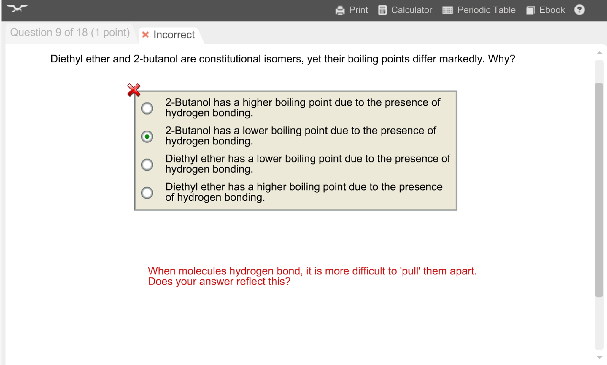 Solved Diethyl ether and 2-butanol are constitutional | Chegg.com