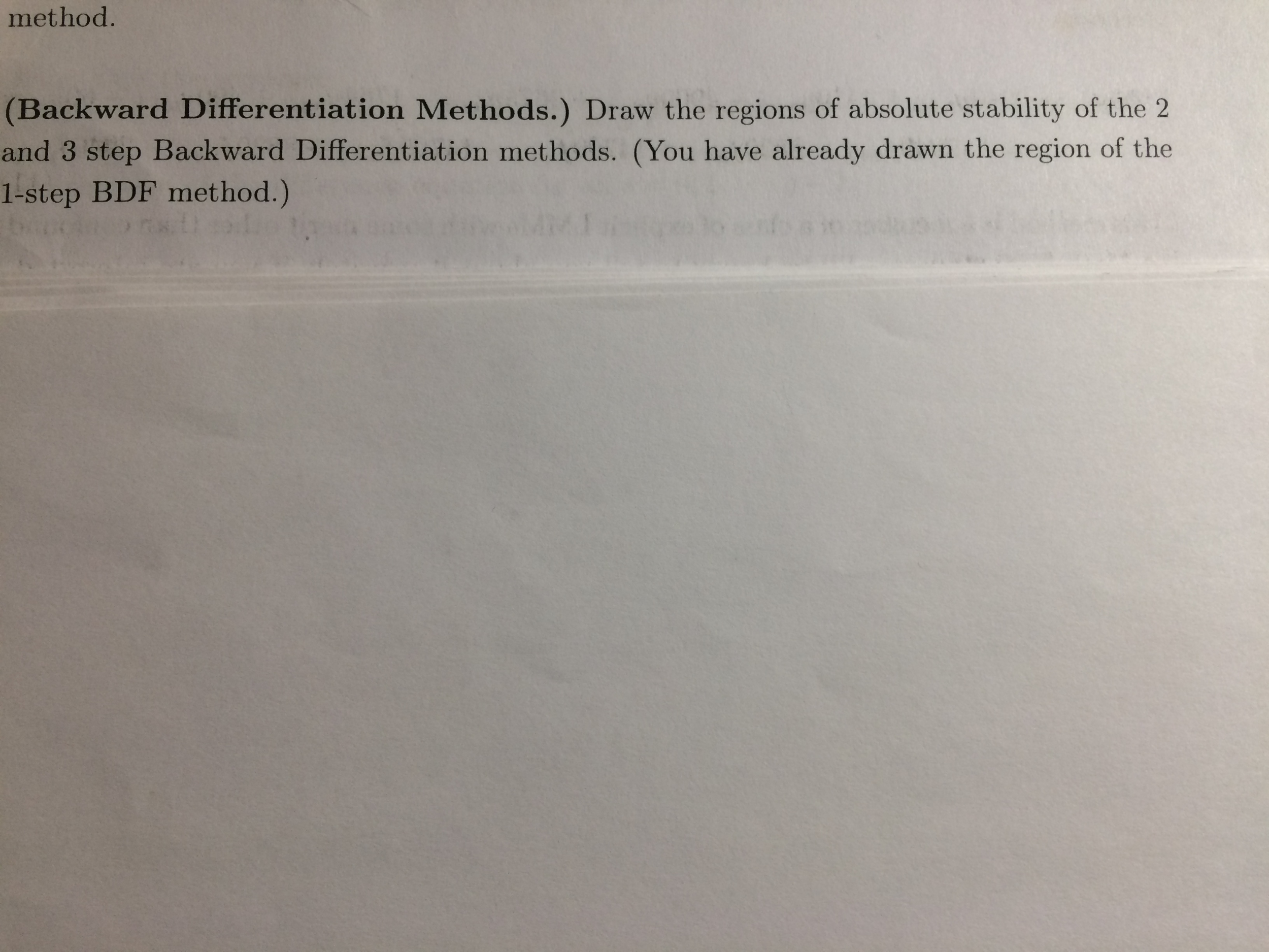Solved Draw the regions of absolute stability of the 2 and 3 | Chegg.com