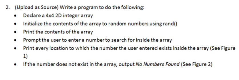 Solved 2 Upload As Source Write A Program To Do The