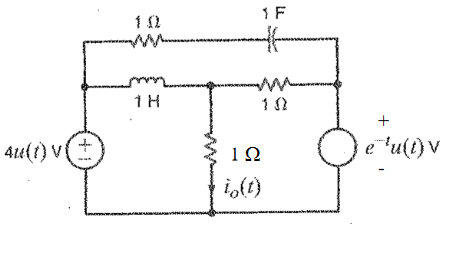 Solved Use the Laplace Transform to solve the circuit below | Chegg.com