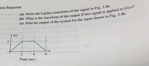 Solved Consider a standard second order system | Chegg.com