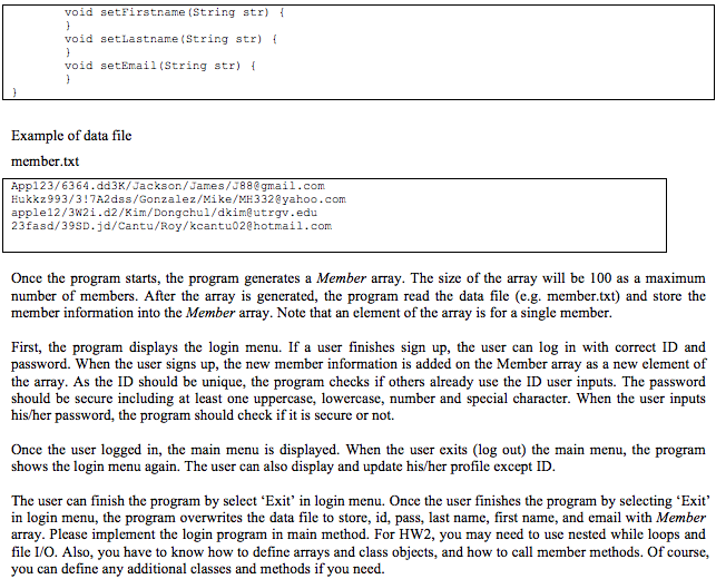 Solved Program 2 Oop File I O Array Loop Statement