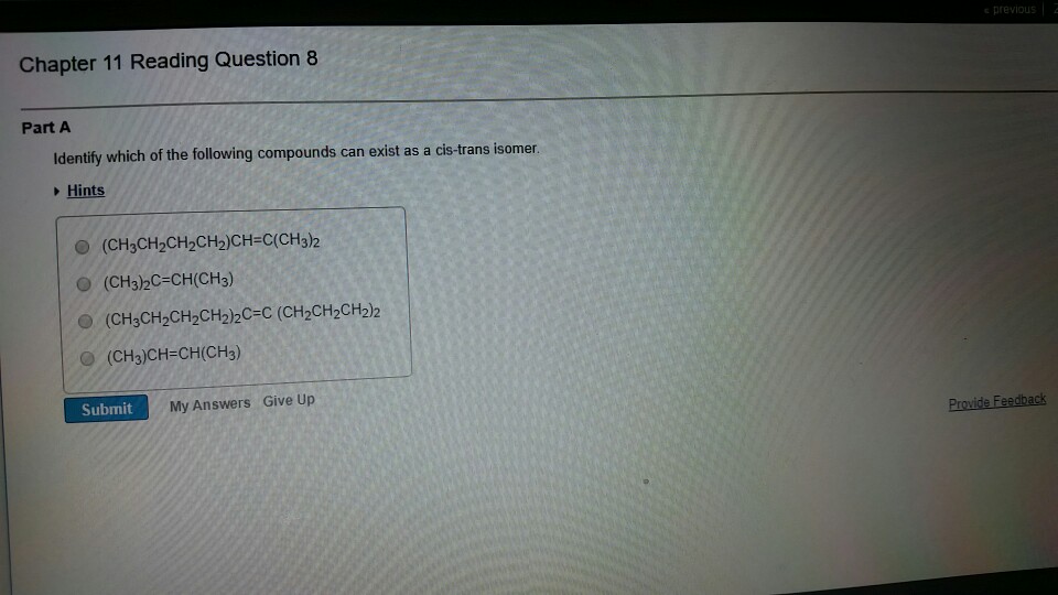 Solved Chapter 11 Reading Question 8 Part A Identify which | Chegg.com