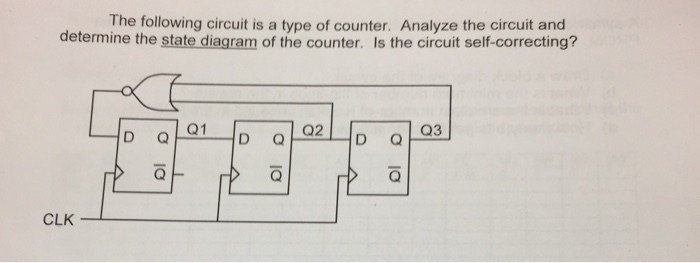 Solved The following circuit is a type of counter. Analyze | Chegg.com