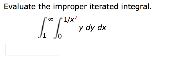 Solved Evaluate the improper iterated integral. Double | Chegg.com