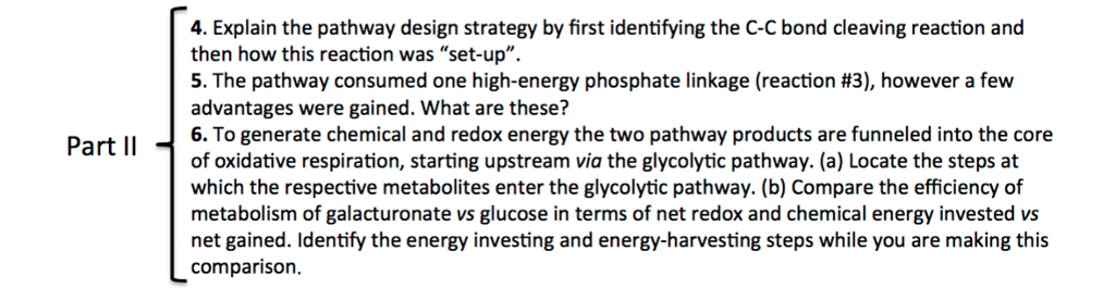 Solved Galacturonate is the monomer released from metabolism | Chegg.com