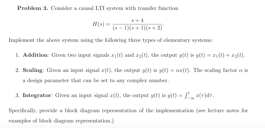 Solved Consider a causal LTI system with transfer function | Chegg.com