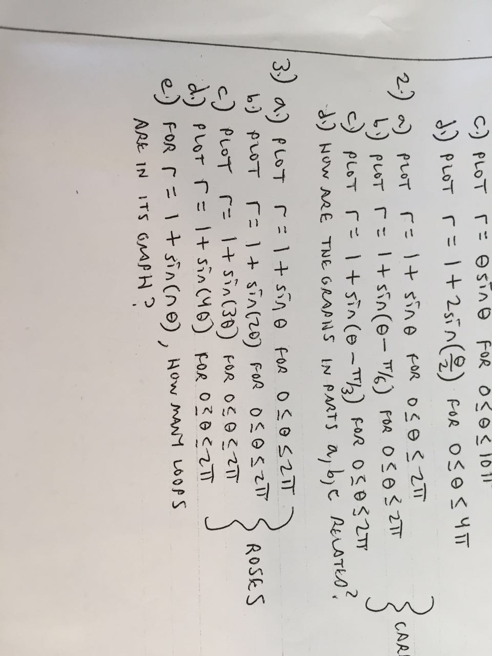 How to answer question 2d and 3e? | Chegg.com