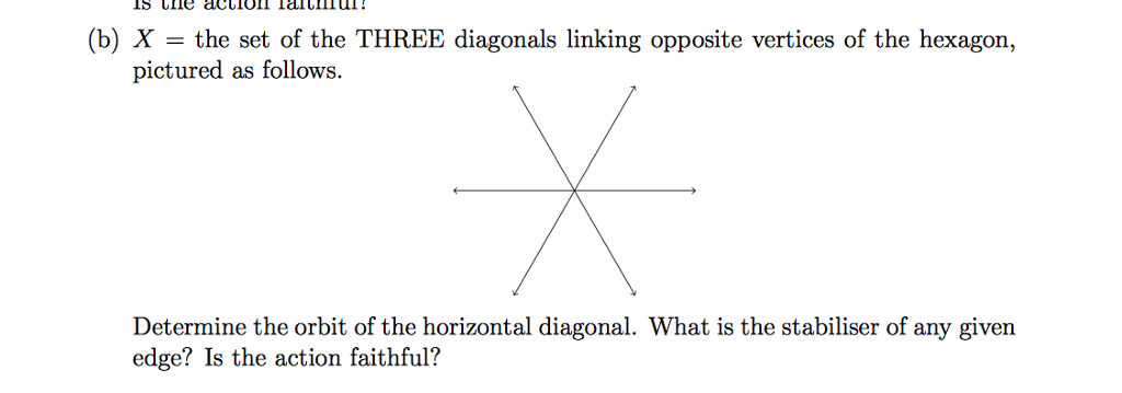 2. Consider the action of the group D12 (all | Chegg.com