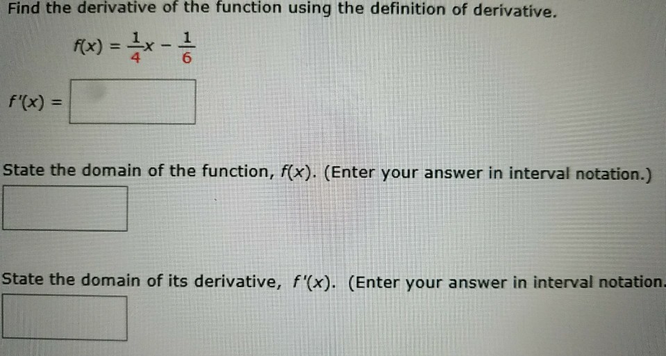 Solved Find the derivative of the function using the | Chegg.com