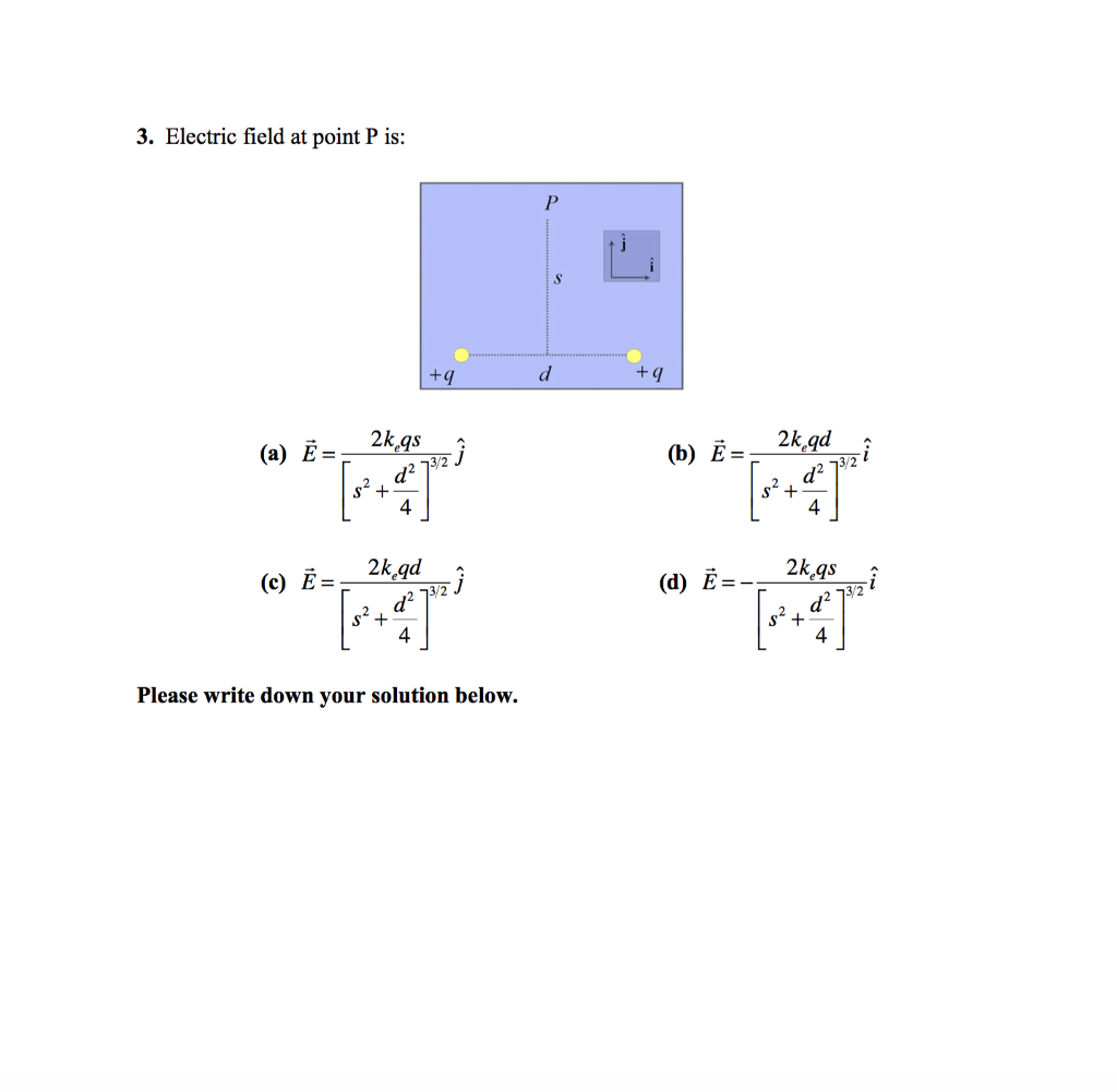 Solved 1. Calculate total force (F3) acting on qs in units | Chegg.com