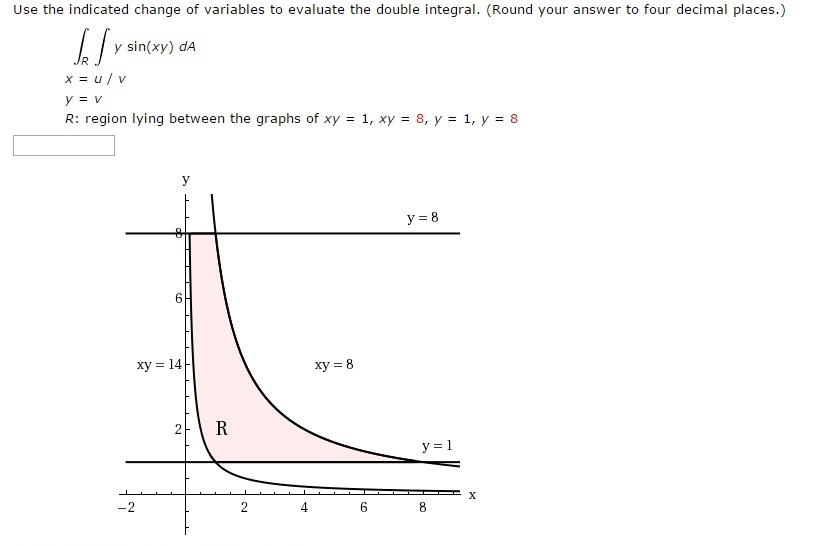 Solved Use the indicated change of variables to evaluate the | Chegg.com Solved Use the indicated change of variables to evaluate the | Chegg.com