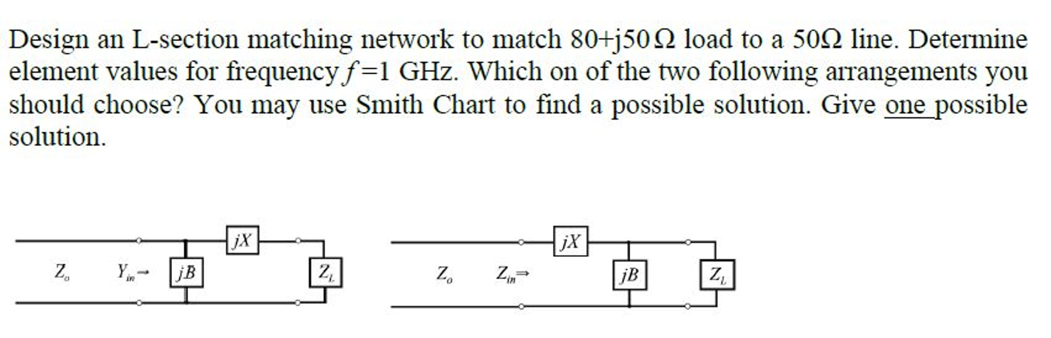 Design a single stub parallel short circuit tuner to | Chegg.com