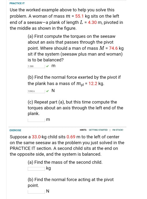 Solved PRACTICE IT Use the worked example above to help you | Chegg.com