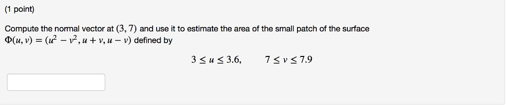 Solved Compute the normal vector at (3, 7) and use it to | Chegg.com