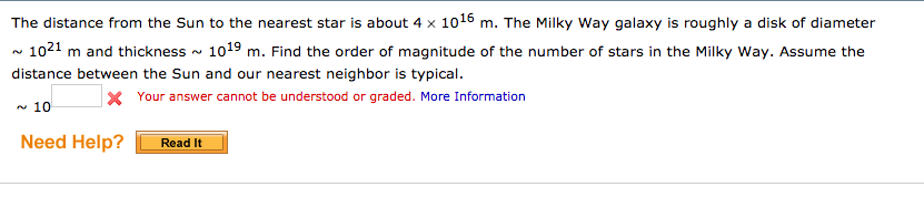 Solved The distance from the Sun to the nearest star is | Chegg.com