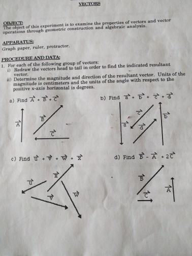 Solved Object The object of this experiment is to examine | Chegg.com