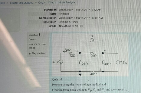 Solved Practice using the node-voltage method and... Find | Chegg.com