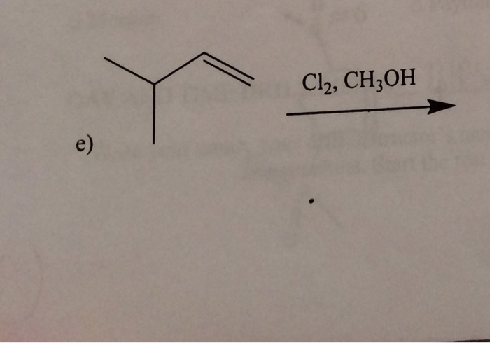 Solved Cl2 Ch3oh