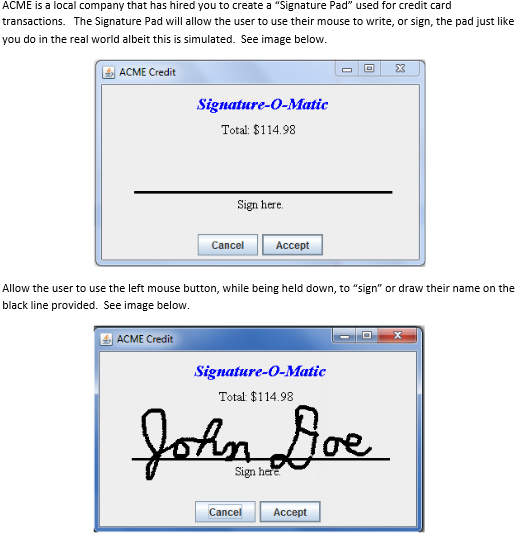 Solved ACME is a local company that has hired you to create | Chegg.com