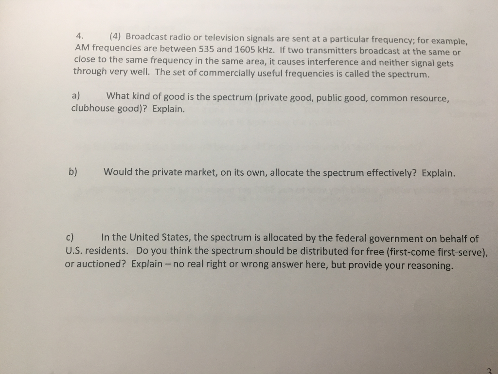 Solved Broadcast radio or television signals are sent at a | Chegg.com