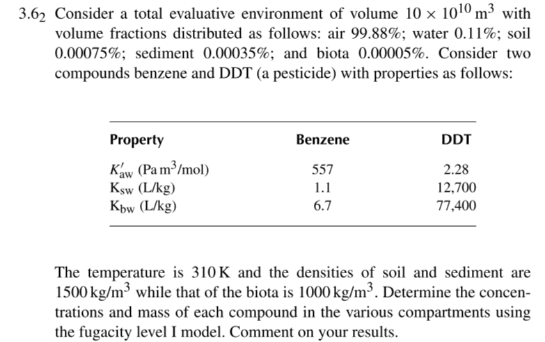 Consider a total evaluative environment of volume 10 | Chegg.com