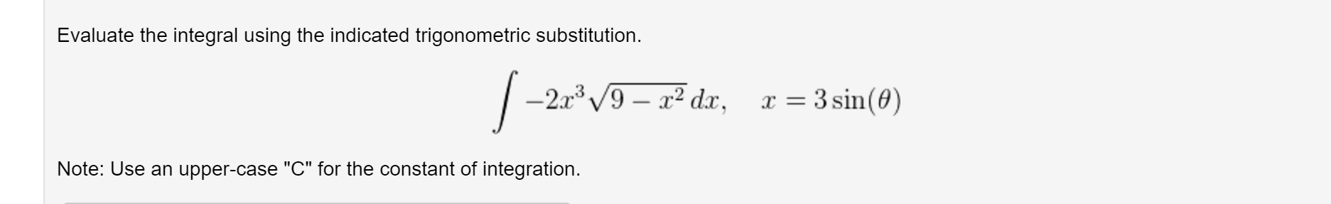 Solved Evaluate the integral using the indicated | Chegg.com