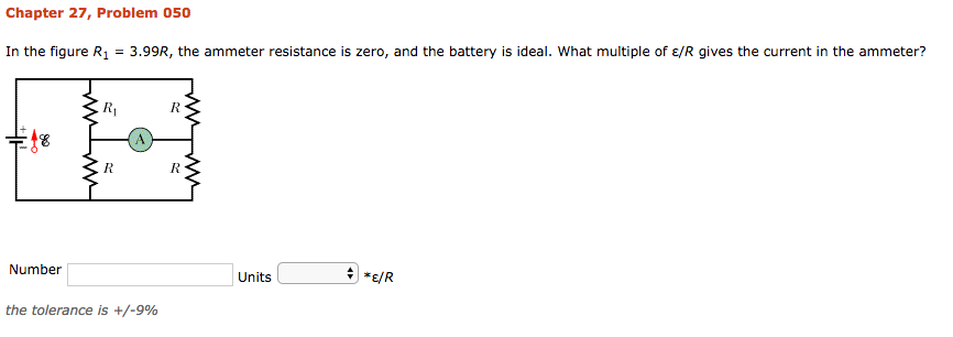 Solved In the figure R1 = 3.99R, the ammeter resistance is | Chegg.com