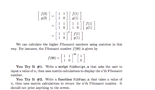 Solved Consider the well-known Fibonacci recurrence In order | Chegg.com