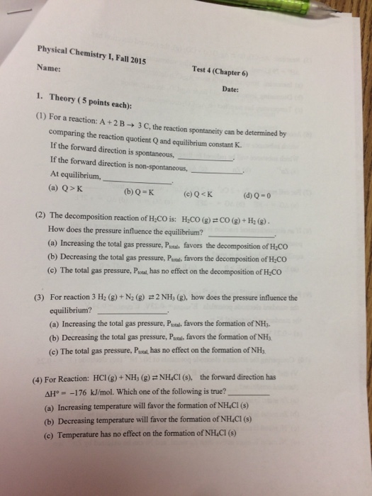 Solved For a reaction: A + 2 B rightarrow 3 C, the reaction | Chegg.com