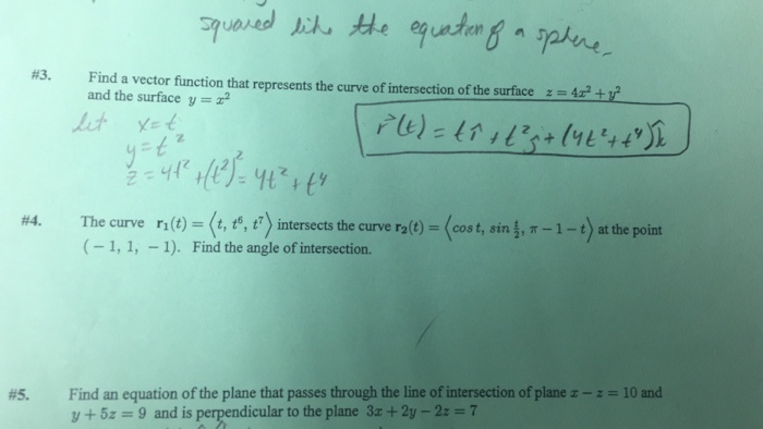 Solved Find a vector function that represents the curve of | Chegg.com