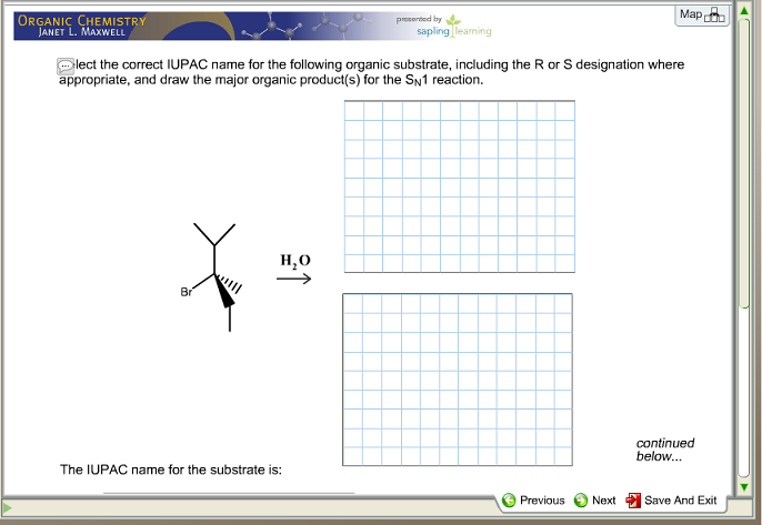 Solved: Select The Correct IUPAC Name For The Following Or... | Chegg.com